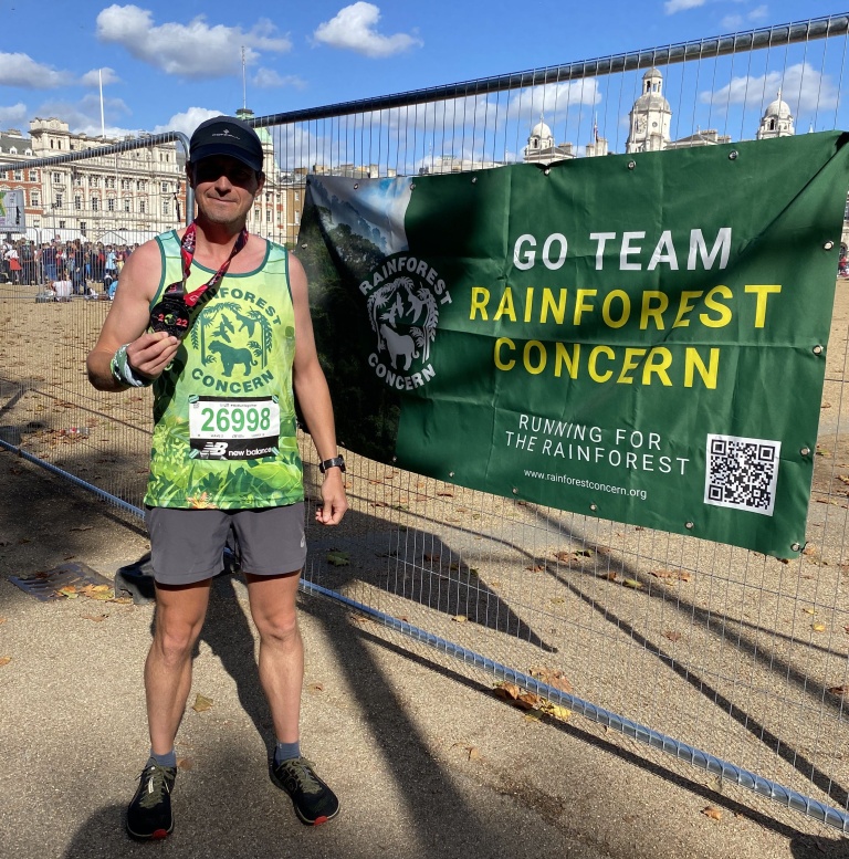 Rainforest Concern at the 2022 London Marathon | Rainforest Concern